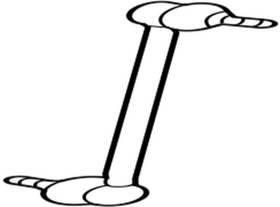 MN101368 Mitsubishi Link, fr susp stabilizer MN101368, New Genuine OEM ...