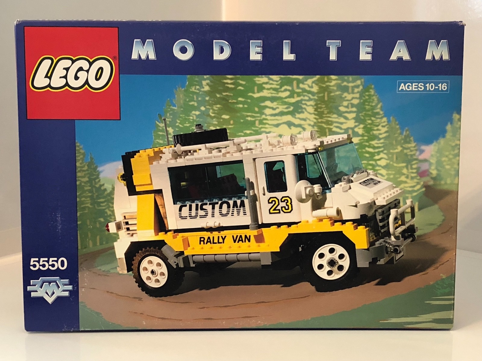 RARE LEGO Model Team LEGO Custom Rally Van #5550, 100% COMPLETE WITH ...