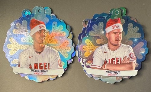 2023 Topps Holiday Baseball Cards Diecut Snowflake Ornaments - YOU PICK ...