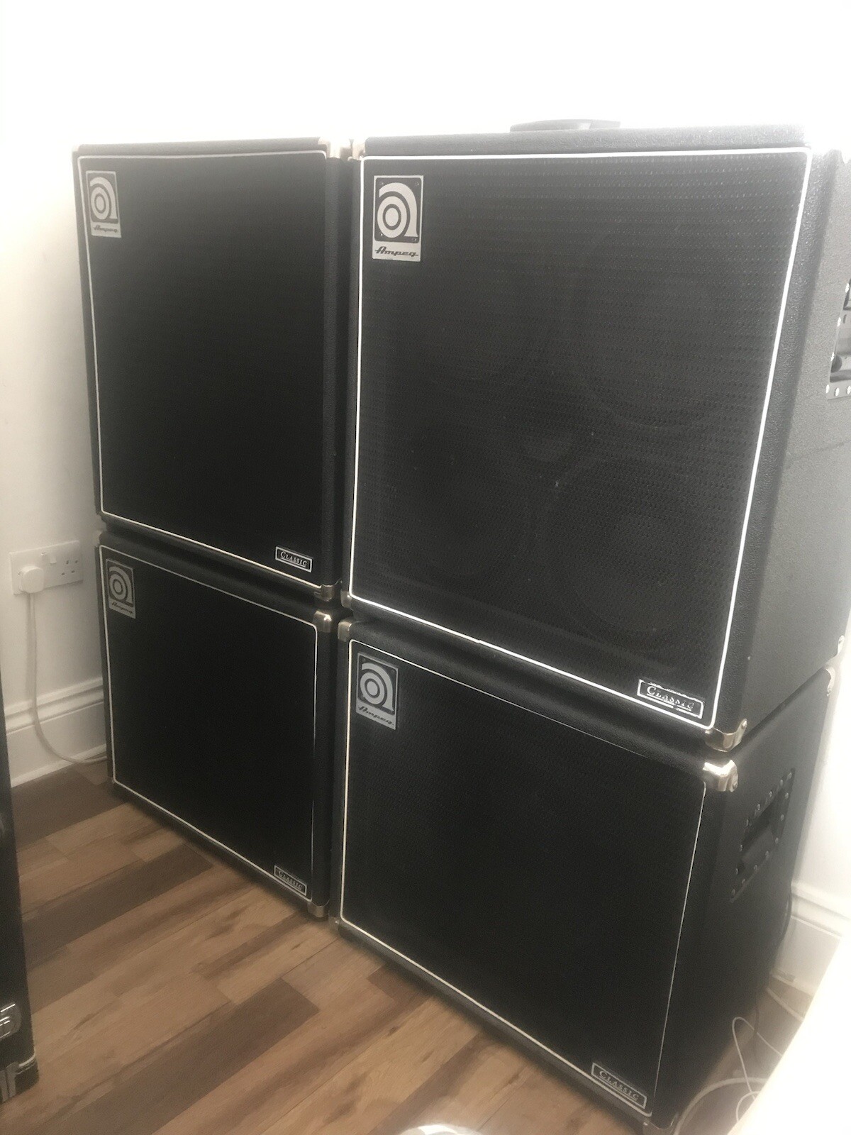 Ampeg bass cabinet (Wall Of Sound) Made In USA. | eBay UK