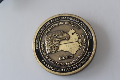DCMA Manassas Commander Challenge Token | eBay