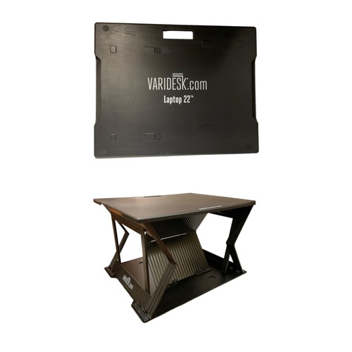 Vari Desk Varidesk Adjustible Collapsible Travel Carry 22x17 Laptop Sit ...