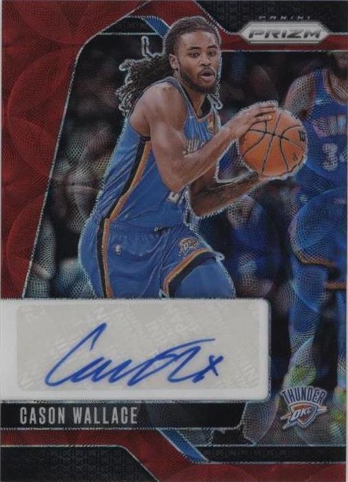 2024-25 Panini Prizm - Signatures Cason Wallace #SIG-CWT Choice Prizm ...
