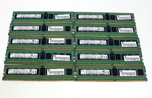 Lot of 10 SK Hynix 8GB DDR4 2133P SERVER RAM 752368-581 HMA41GR7MFR4N ...