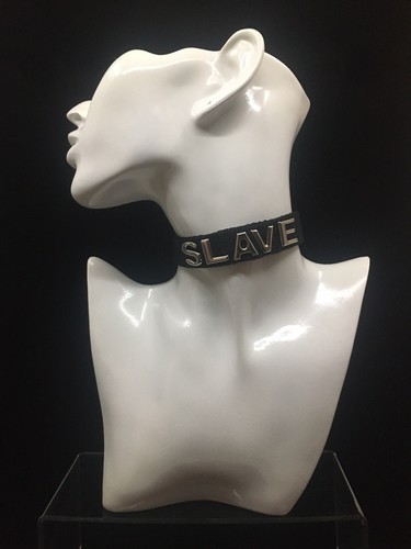 Bondage Necklace Collar Neck Cuff Choker Sexy Fetish Masquerade BDSM ...