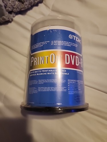 TDK 8X DVD+R Print On One SidedPrintable Disc Spindle | eBay