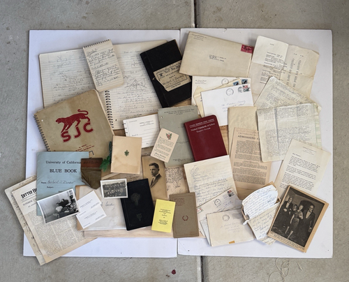 Lot 4lbs Dr. Burden Ephemera Handwritten Booklets Experiments ...