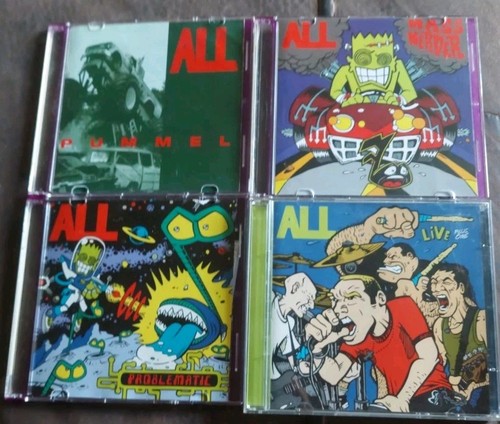 All Cd Lot 4 Used Pummel Mass Nerder Live Problematic Punk Decendents Rock | eBay