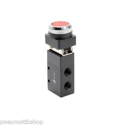 3/2-Wege Drucktaster, G 1/4" Baureihe VM, 3/2 Wege-Ventil, Taster Eco ...
