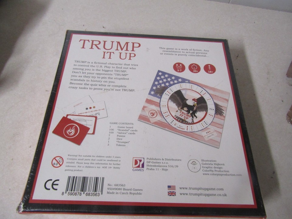 TRUMP IT UP BOARD GAME NEW IN BOX | eBay