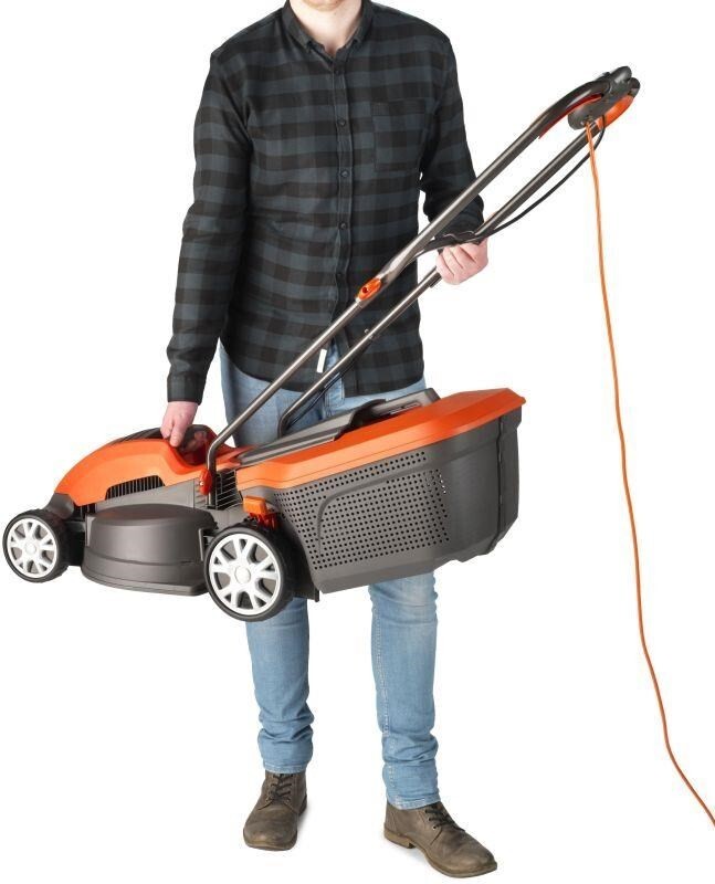 New Flymo Speedi-Mo 360C Electric Wheeled Lawn Mower 1500 W Cutting ...