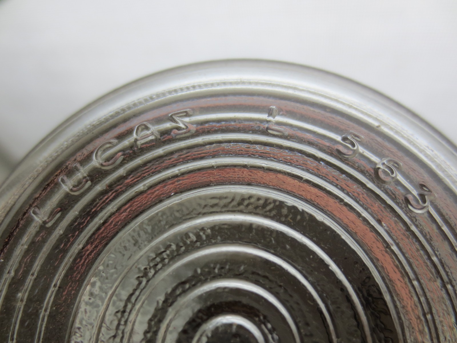 Jaguar Lens Lucas #575285 OEM NOS White 3" L563 | eBay