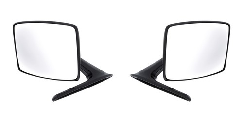 Pair Black Exterior Rear View Side Mirrors For 1967-1979 Ford Pickup ...