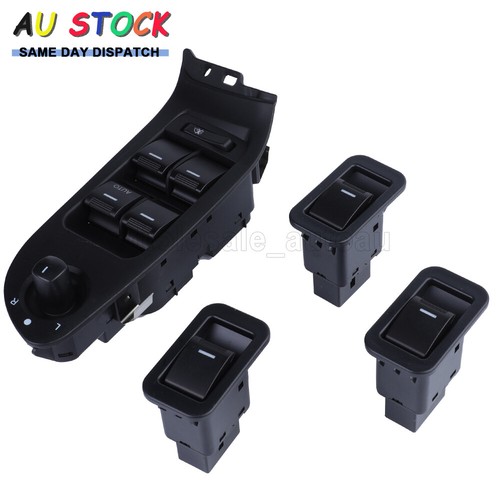 3X Master Power Window Switch Illuminated For Ford Falcon FG FGX XR6 ...