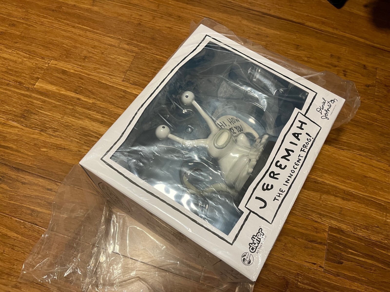 New Sealed - Daniel Johnston Jeremiah the Innocent Frog Vinyl Sculpture ...