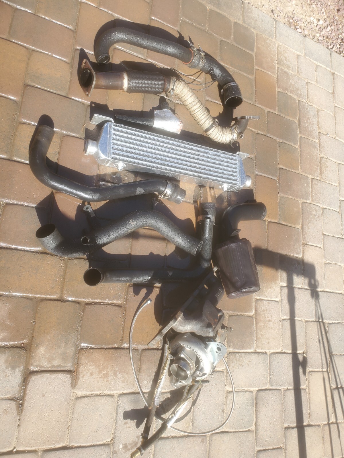 FS WERKS 03-11 Focus Duratec turbo kit gt2871r turbo 2.0 2.3 ST Saleen ...