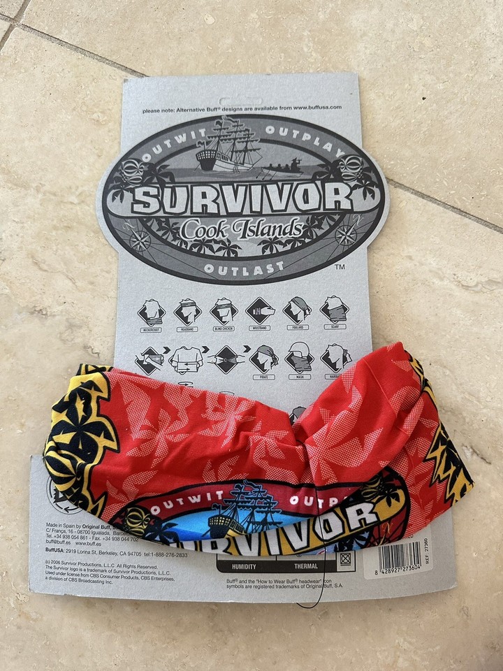 Survivor Cook Islands Buff Aitutaki Tribe On Original Cardboard | eBay