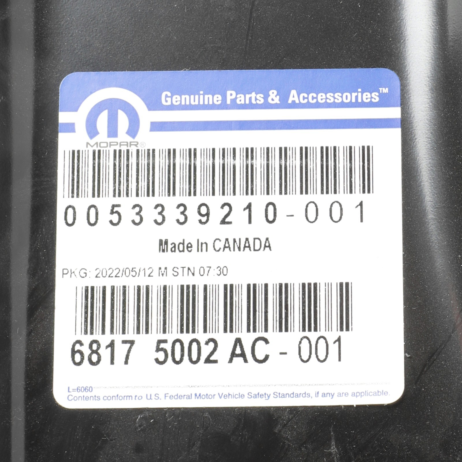 14-23 JEEP CHEROKEE TAILLAMP MOUNTING PANEL RIGHT OEM NEW MOPAR ...