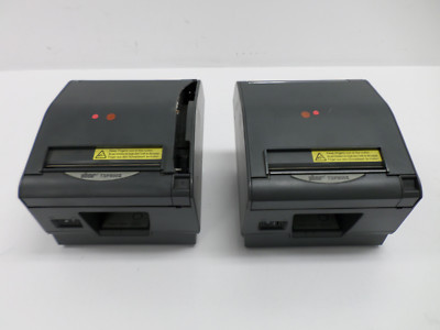 (2) Star TSP800II POS Thermal Receipt Printer USB Dark Gray TSP847IIU ...