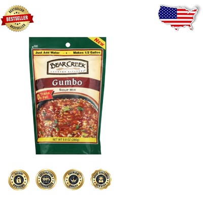 Gumbo Soup Mix - 6 Pack of 9.8 oz Bags with Homemade Flavor in Only 20 ...