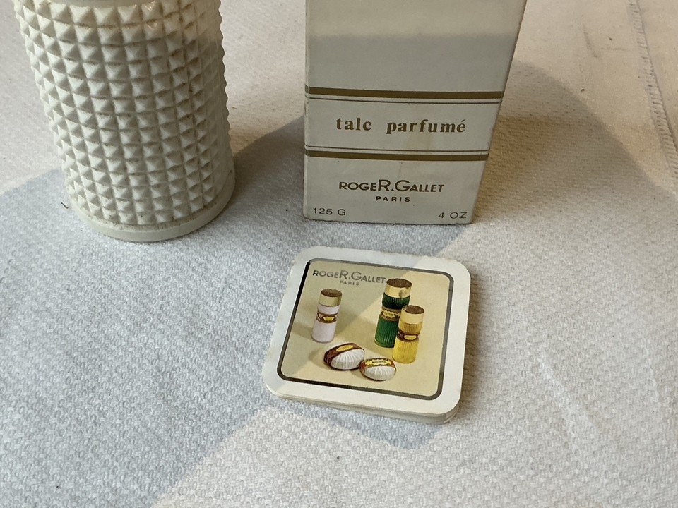 1970s Roger & Gallet FOUGERE Talc perfume 125g vintage - Tatty Box ...