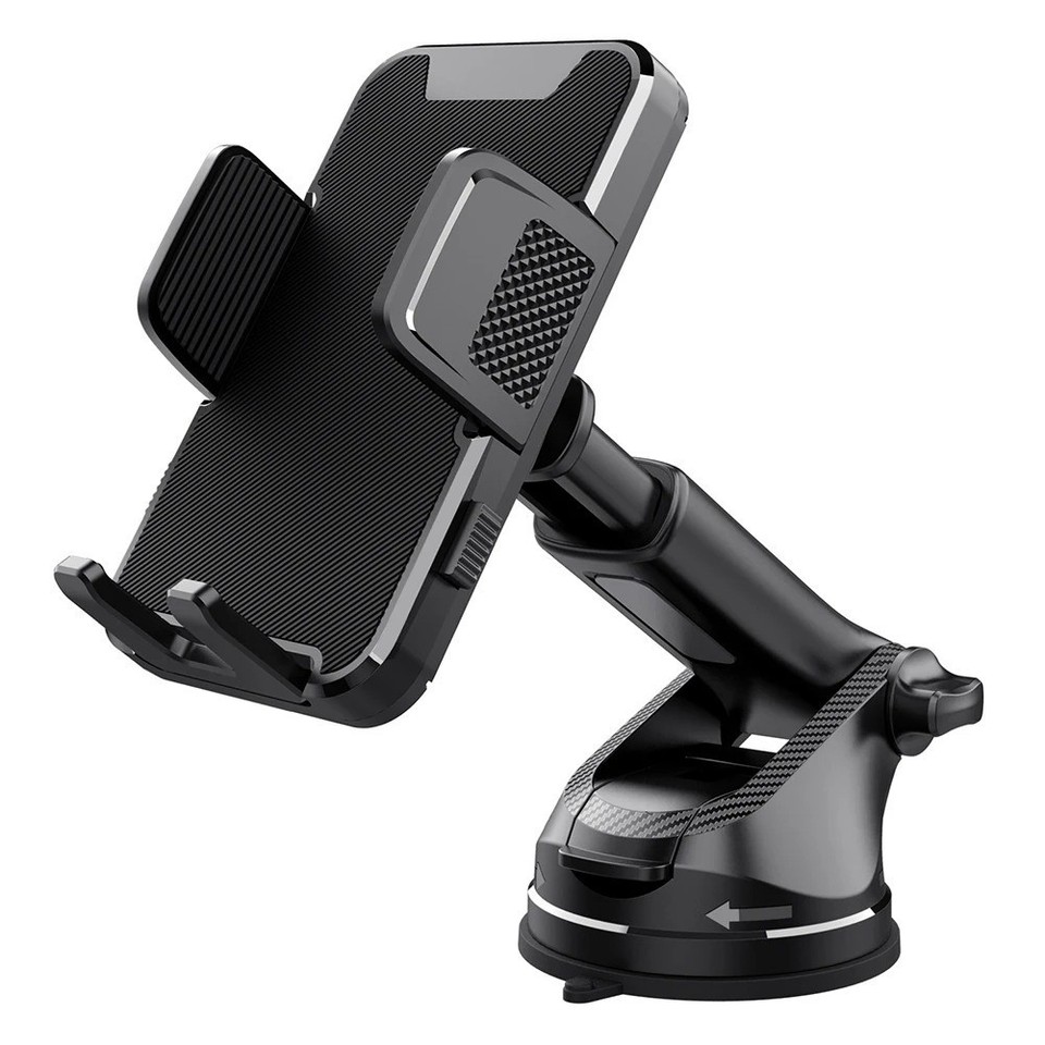 Gravity Car Phone Holder – Retractable 360° Rotation Dashboard Mount ...