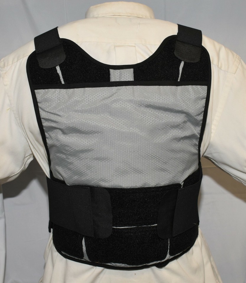New Medium Concealable Lo Vis Vest Made with Kevlar IIIA Body Armor ...