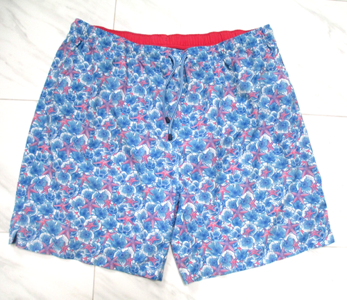 MEN'S PETER MILLAR SEASIDE SWIM SUIT TRUNKS STARFISH PRINT XXL 2XL | eBay