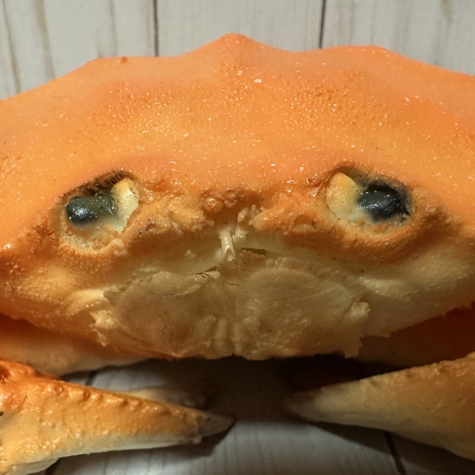 Realistic Fake Food Red Crab Display Prop Restaurant | eBay