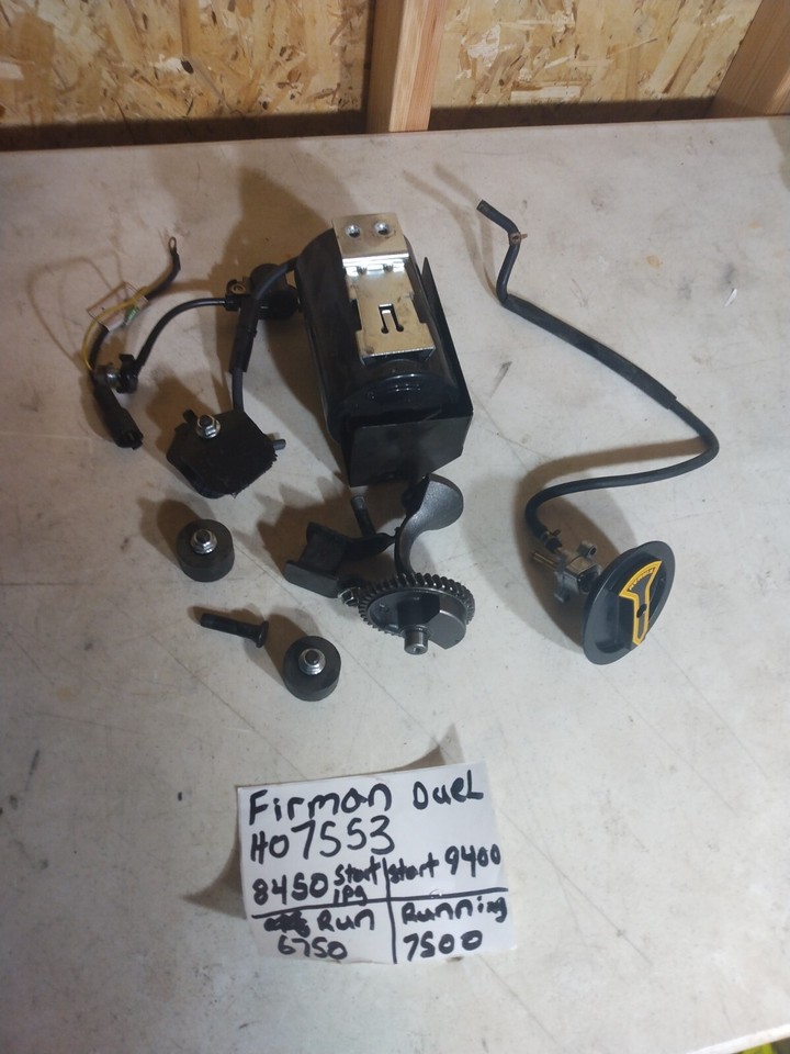 Parts And Pieces Parts Lot From Firman H07553 HO7553 Generator | eBay