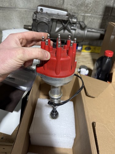 MSD Distributor 8579; Pro-Billet, Mech Adv, Small Base for Ford 221-302 ...