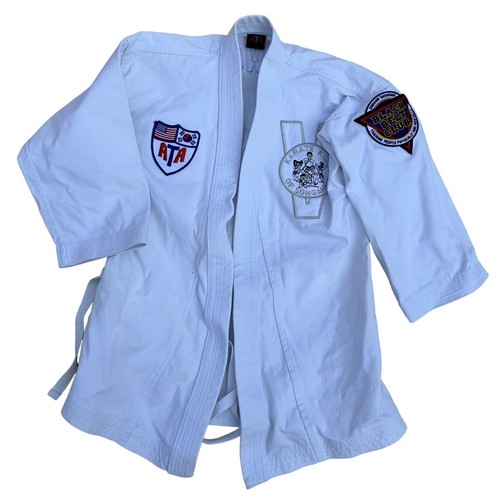 ATA Martial Arts Taekwondo Port Charlotte Florida Gi Uniform Size 1 Top ...