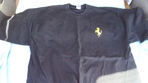 Vintage 1990 Officially Ferrari TESTAROSSA CHICAGO CLUB EVENT TEE SHIRT ...