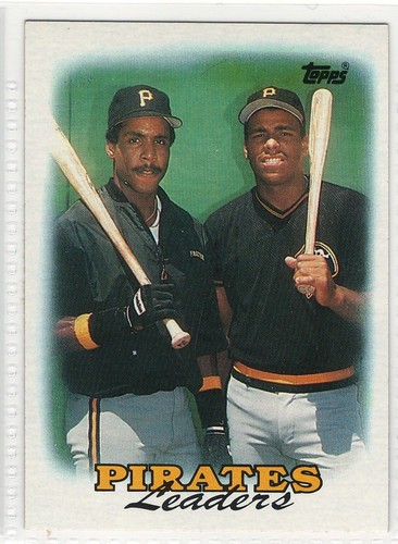 Barry Bonds 1988 Topps Baseball #231 Bobby Bonilla Leaders Pirates | eBay