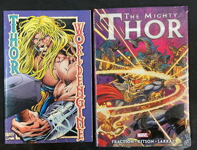 THE MIGHTY THOR BOOK 3 (SEALED) HC + THOR WORLD ENGINE VF TPB GRAPHIC ...
