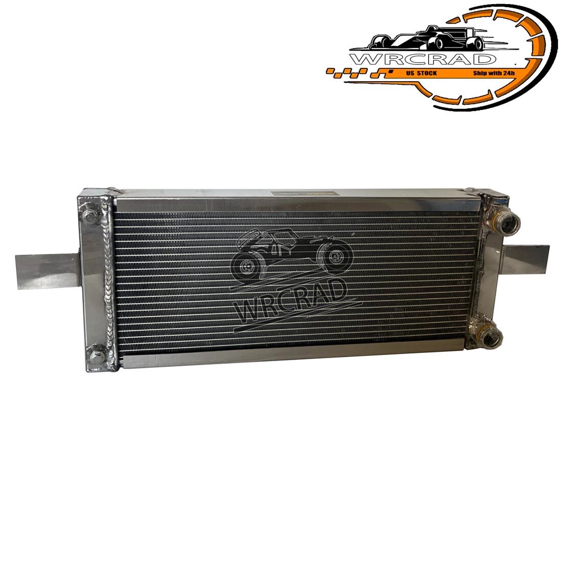 2-Rows Universal Pocket Tucked Aluminum Radiator Fit Honda Civic CRX ...