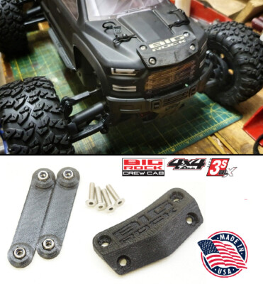 Upgrade Hood Scrape Protection Plate for Arrma Big Rock 3s BLX | eBay