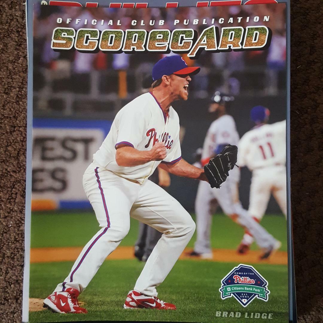 2009 Phillies magazine issue 2 honoring Harry Kalas with Lidge ...