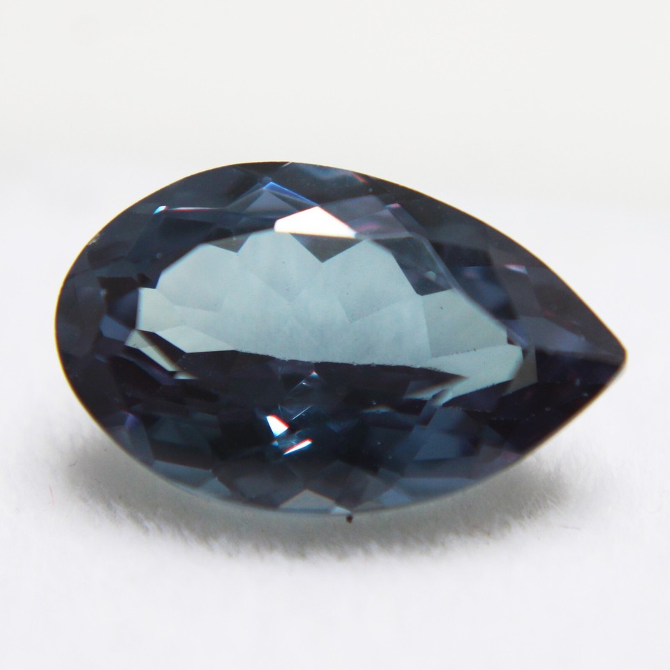 Color Change Natural Alexandrite 6+ Ct Pear Cut Loose Gemstones ...