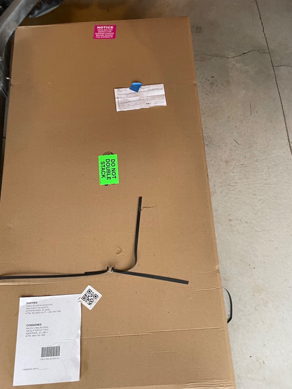 Norcold gas/electric cooling replacement unit for RV REFRIGERATOR ...