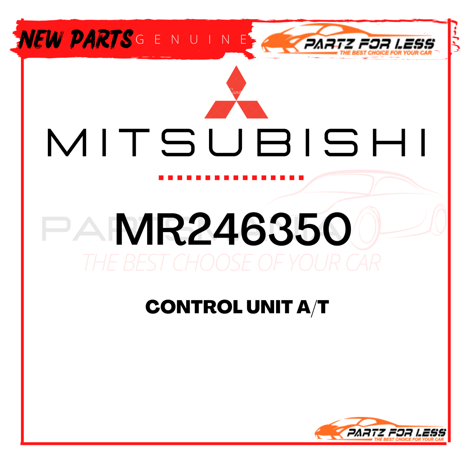 MR246350 MITSUBISHI GENUINE CONTROL UNIT AUTOMATIC TRANSMISSION NEW OEM ...
