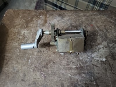 WW11 Antique Mini Magneto For Field Crank Phones Works Good Condition ...