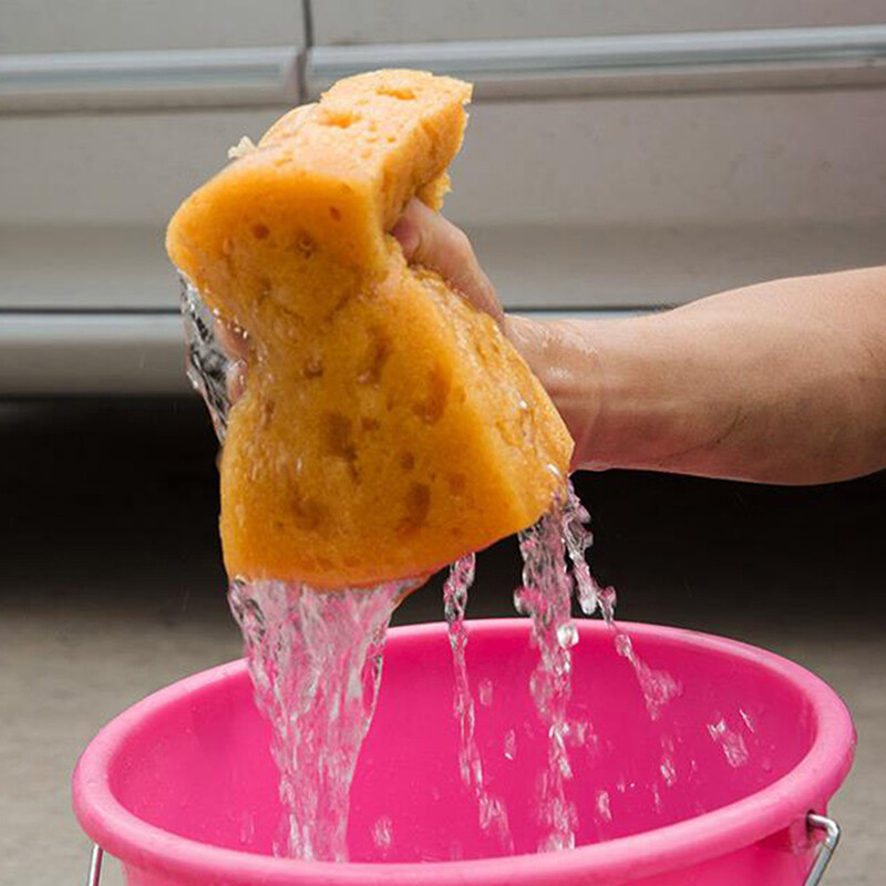 1Pc Car Styling Wash Sponge Soft Large Cleaning Honeycomb Coral Sponge ...