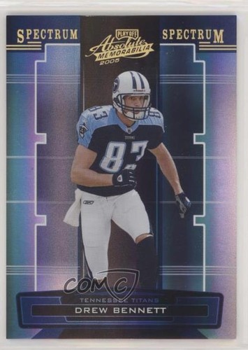 2005 Playoff Absolute Memorabilia Spectrum Gold /25 Drew Bennett #143 | eBay