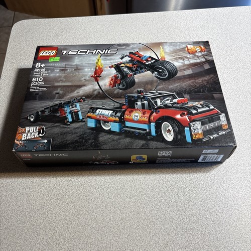 LEGO Technic 42106 Stunt Show Truck & Bike Complete/new open Box | eBay