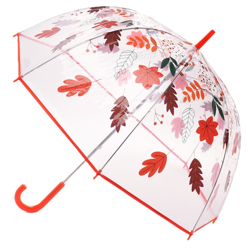 Ladies Transparent Dome Stick Umbrella - 4 Stylish Designs | eBay UK
