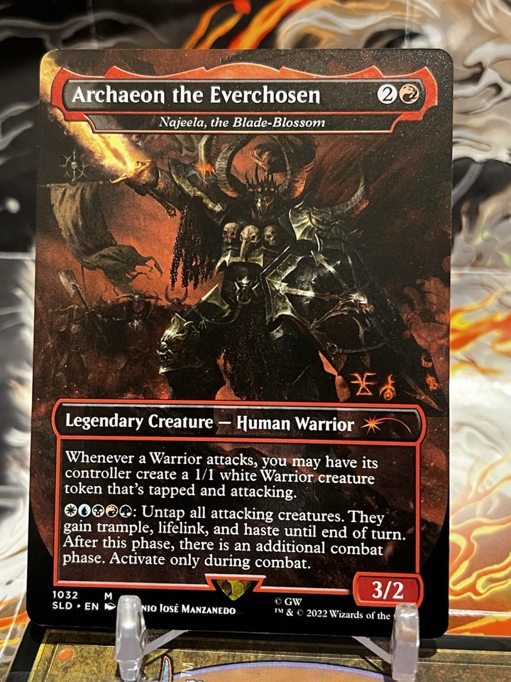 MTG Archaeon the Everchosen - Najeela, Blade Blos [Secret Lair ...
