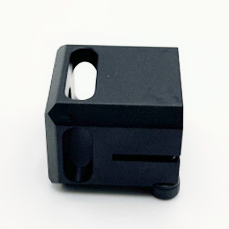 1/2x28 TPI 9mm Muzzle Brake Compensator Clamp On Black Aluminum For ...