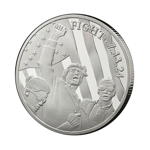 Trump Fight! "TRUMP SURVIVES" Coin Limited Edition 1 oz .999 Fine ...