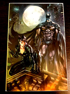 BATMAN #100 LUCIO PARRILLO EXCLUSIVE DC VIRGIN COVER LTD 500 NM+ | eBay